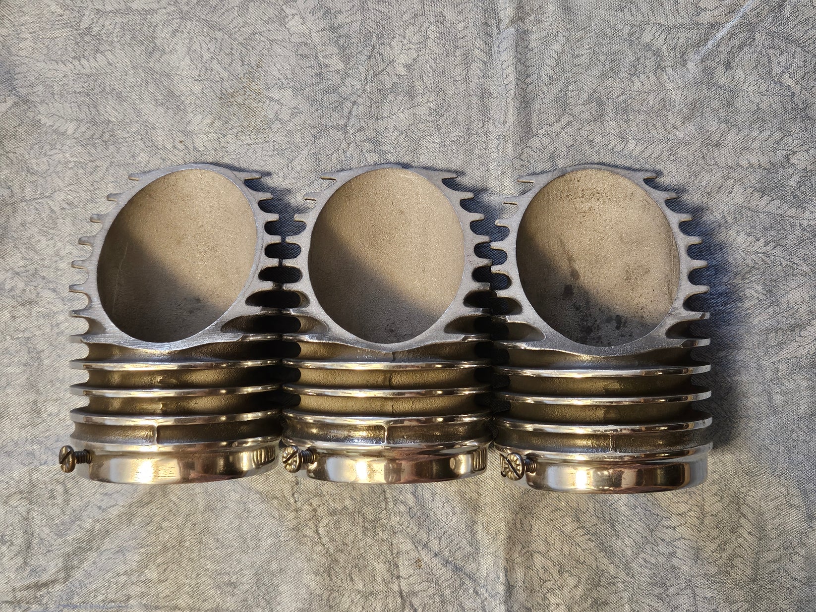 Polished Finned Aluminum Velocity Stack Stromberg 97 / Holley 94 2-5/8 ...