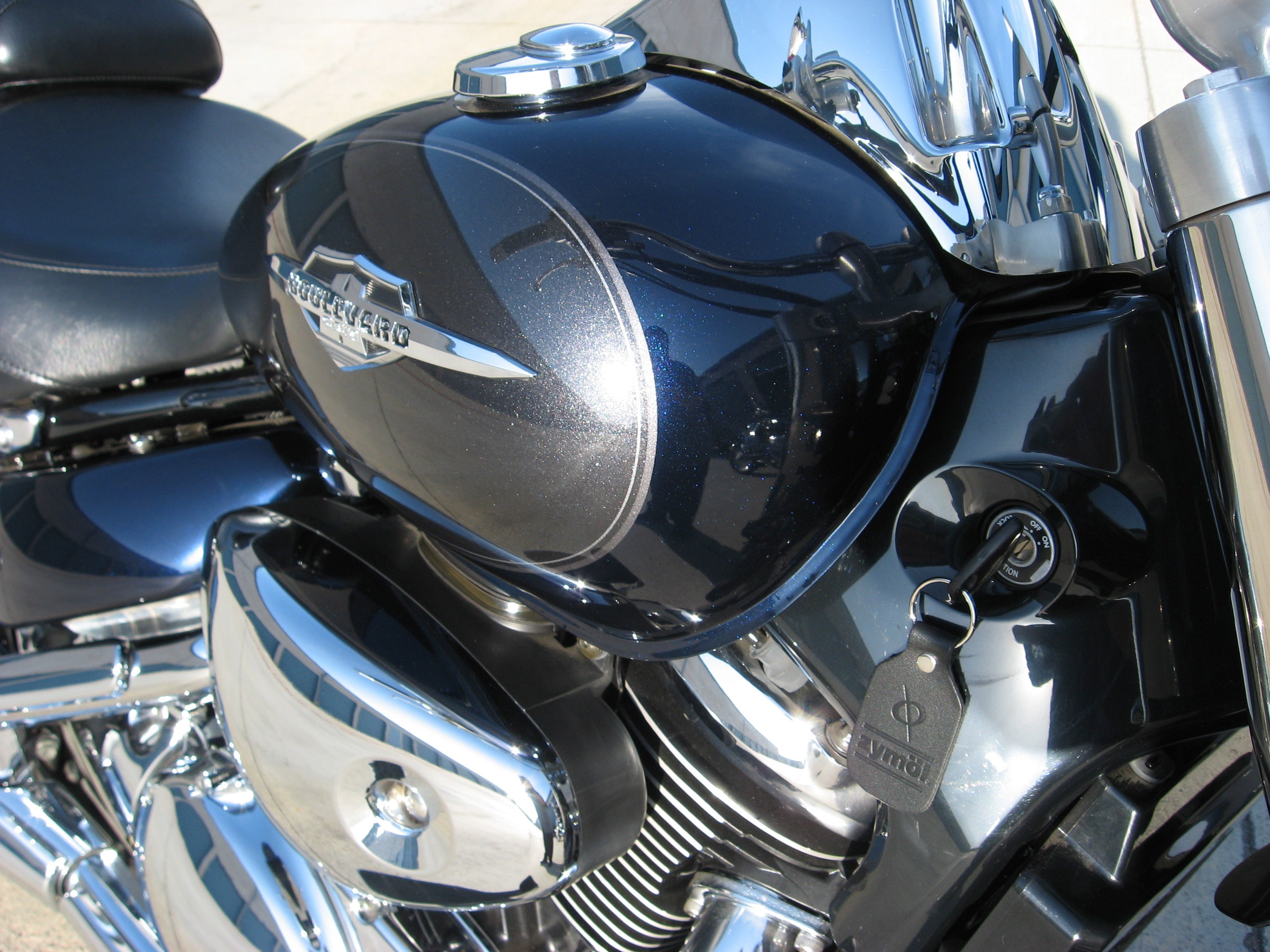 2006 Suzuki Boulevard C50 Blue Gray – Flat Broke Speed