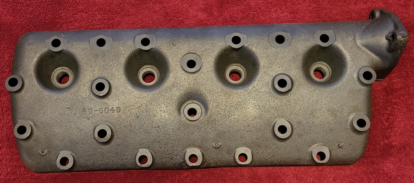 1932-1936 Ford Flathead V8 Passenger Side RH Cast Iron Cylinder Head 4 ...